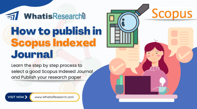 How to publish in Scopus indexed journal - WhatisResearch