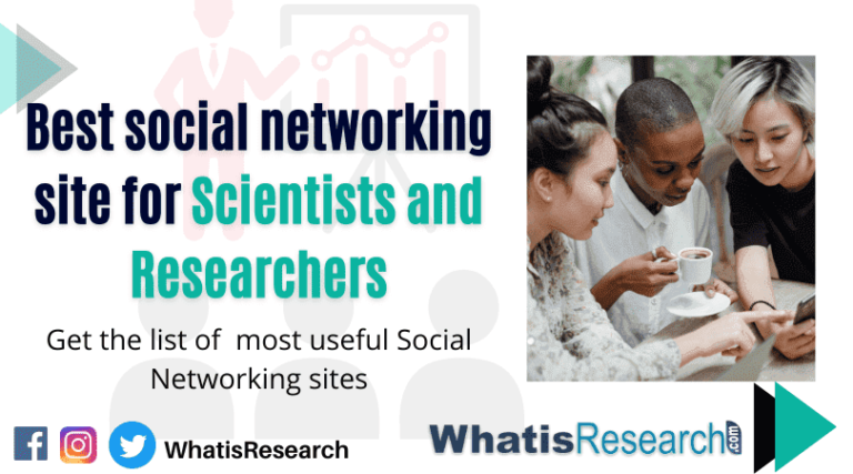 Best social networking site for Scientists and Researchers - WhatisResearch