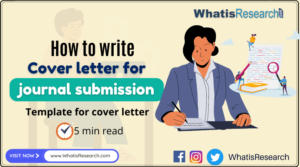 Cover letter for journal submission - WhatisResearch